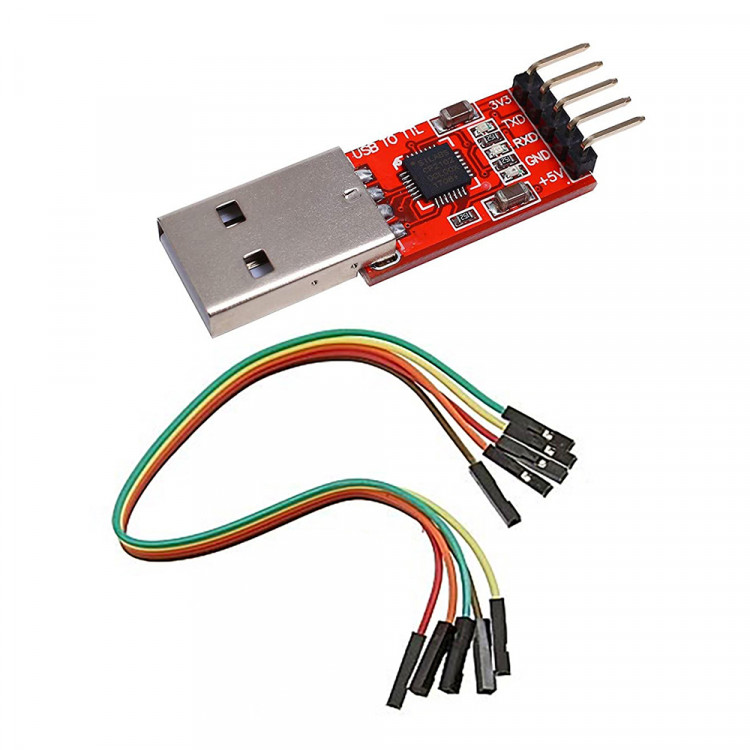 CP2102 MODULE, Преобразователь USB-UART (ARDUINO) купить в по цене 550 ...
